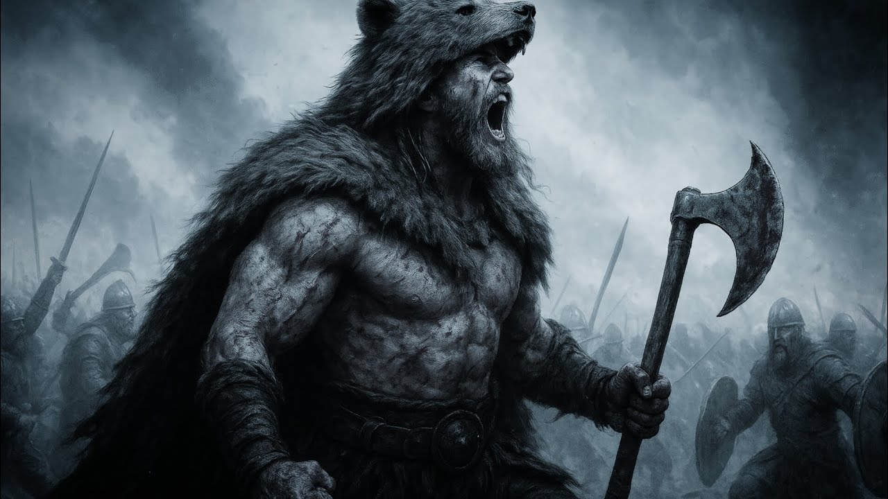 BERSERKER - English + Old Norse (Lyrics video)