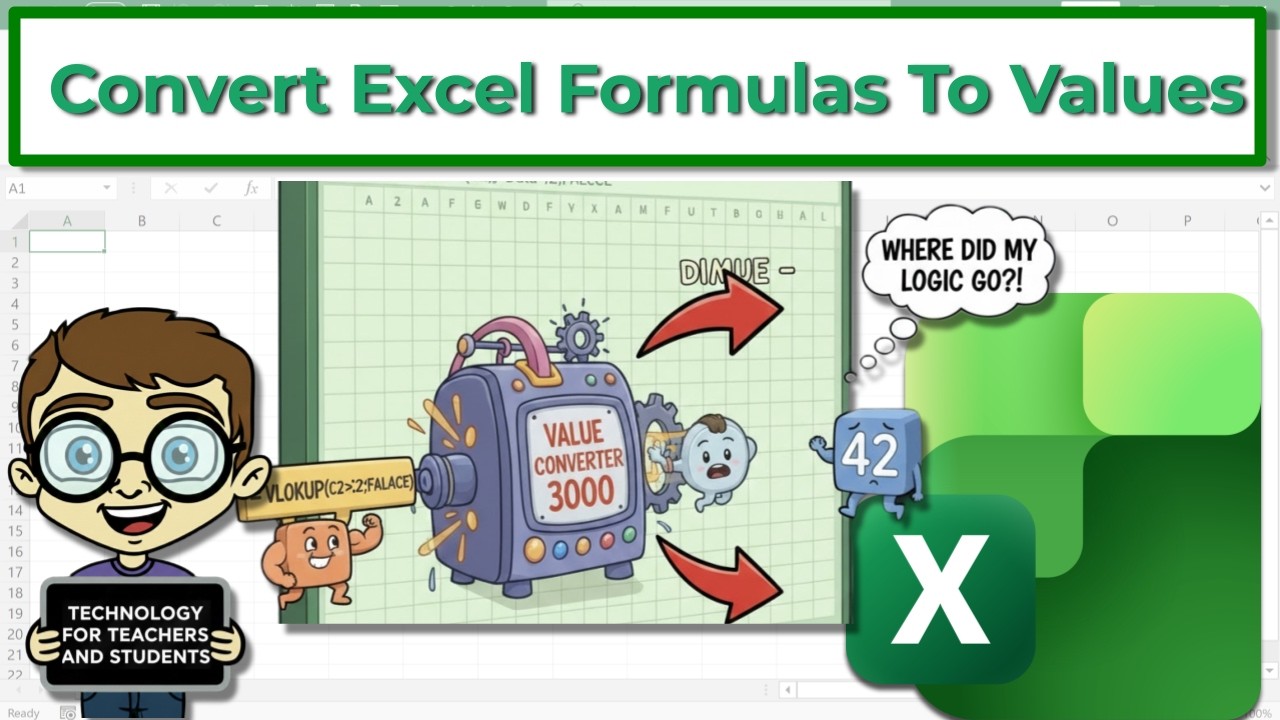 Turn Excel Formulas into Values in Seconds