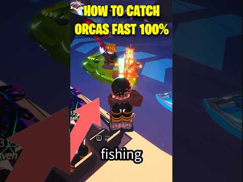 How To Catch Orcas FAST In Roblox Fisch 🐳