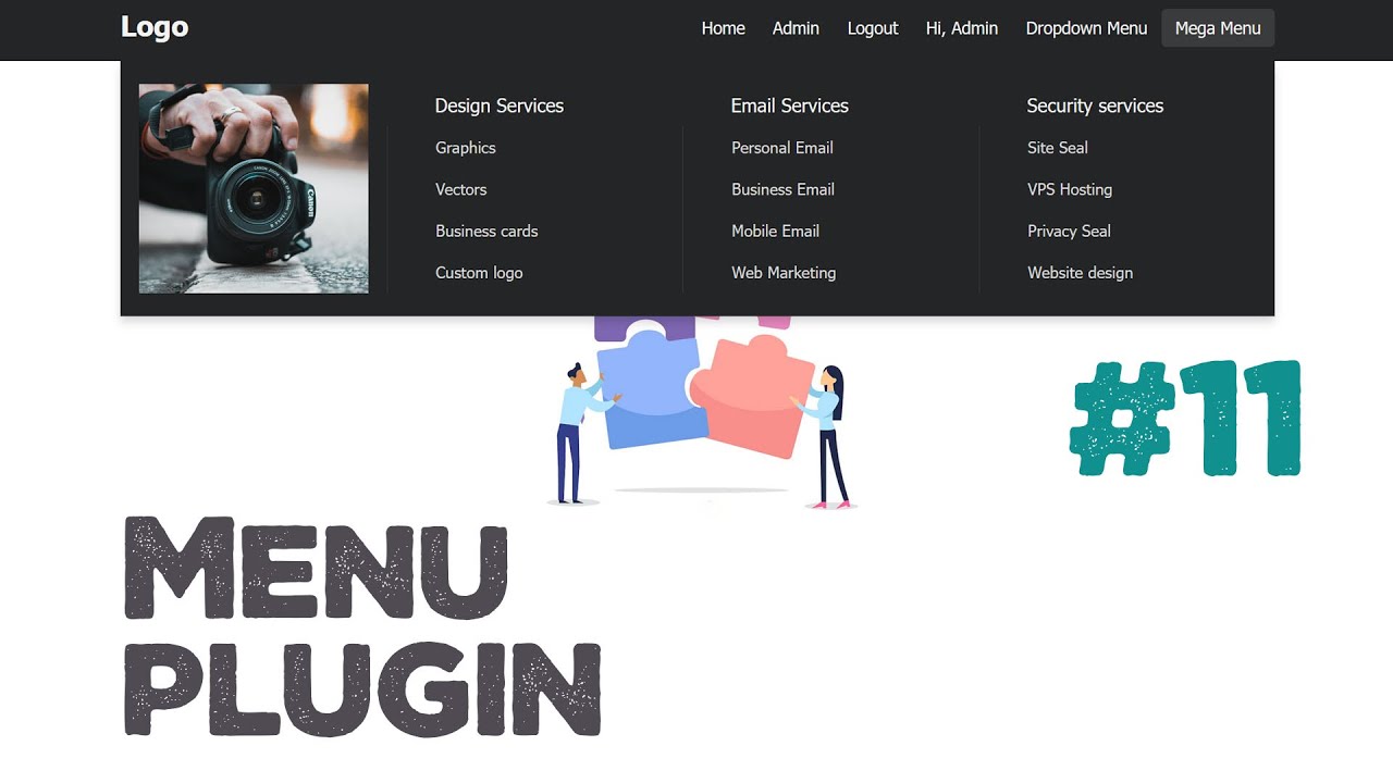Menu plugin for thunderPHP Framework #11 | Bug fixes | Quick programming tutorial
