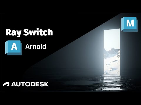 Arnold Tutorial: How to create a portal effect using the ray_switch shader (GPU)