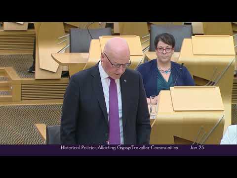 First Minister issues historic apology to Scotland’s Gypsy Traveller community