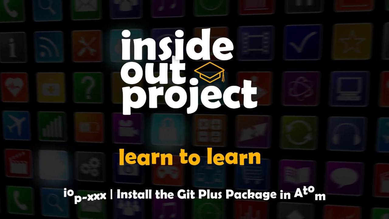 iop-xxx | Install the Git Plus Package in Atom