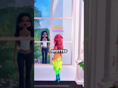 PRETENDING to be LINA in Dress to Impress!! #dresstoimpress #shorts #roblox