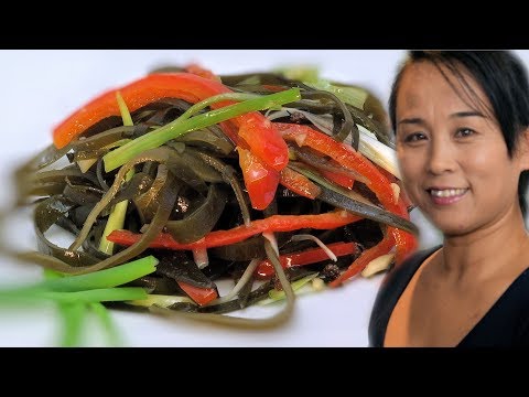 Sichuan Spicy Seaweed Salad - Chinese Style Cooking Recipe