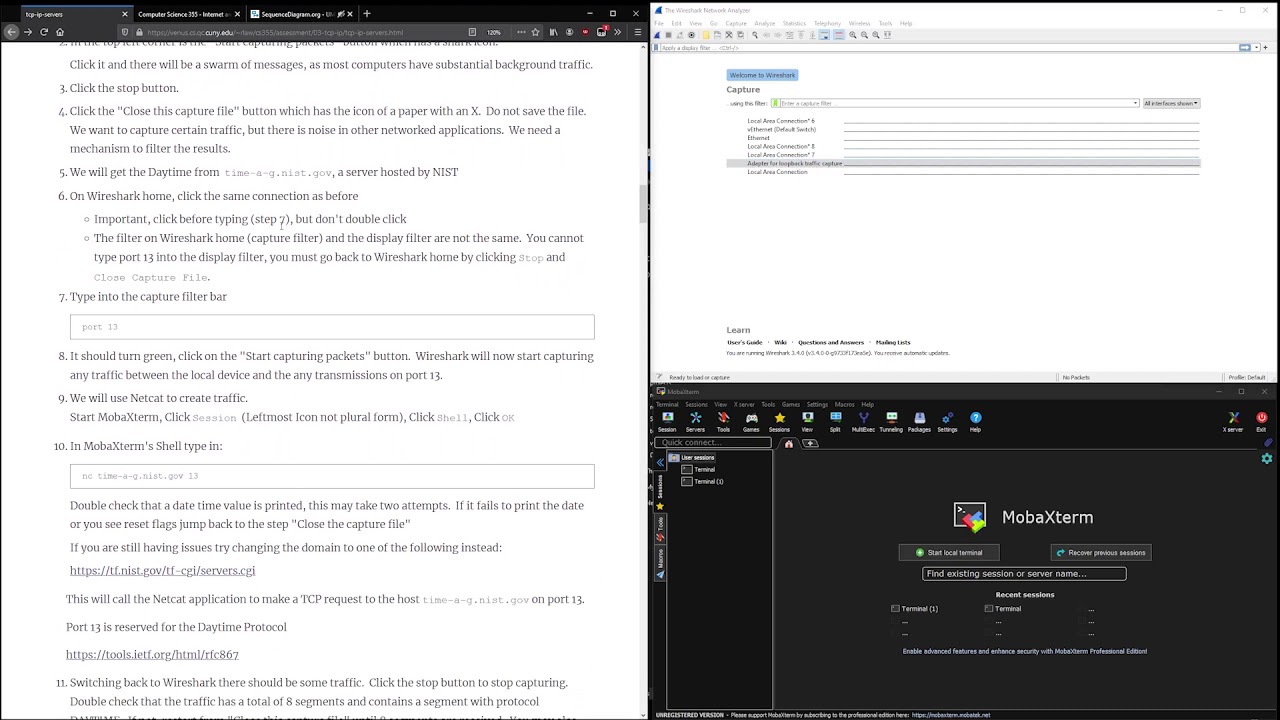Assessment 3 Solutions - Socket Programming