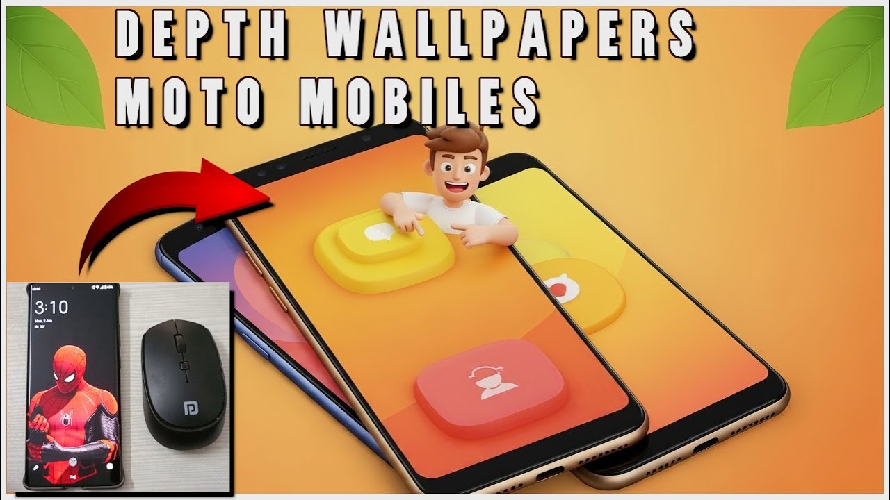 How To Put Depth Wallpaper On Homescreen On Motorola Mobiles