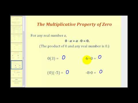 Multiplying and Dividing Involving Zero | Math Help from Arithmetic ...