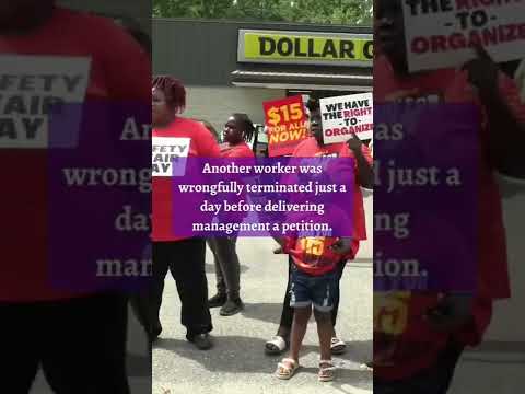 Dollar General Workers Walk Out On Strike