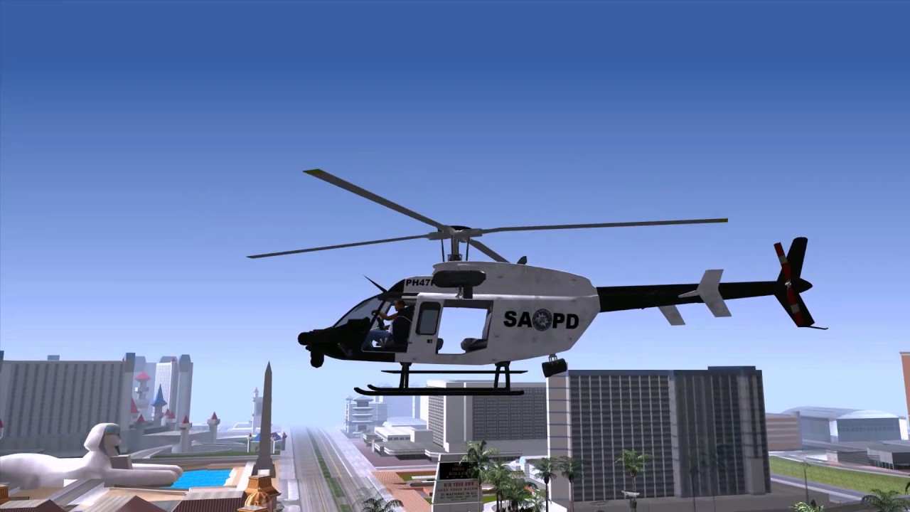 Bell 407 SAPD - GTA: SA