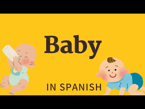 Daily Spanish word | How do you say (“baby”) in Spanish baby 👶🏿