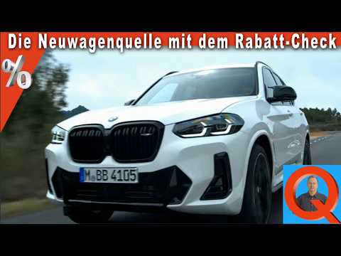 Der neue BMW X3 ist bei Neuwagenquelle bis zu 15 000€ günstiger