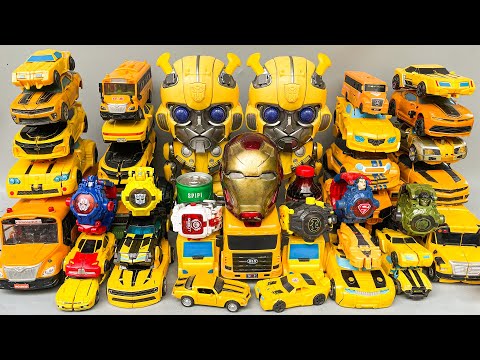 BEST TRANSFORMERS Toys Collections: Evolution of BUMBLEBEE, KO Robot HERO Wach Animated Stop motion