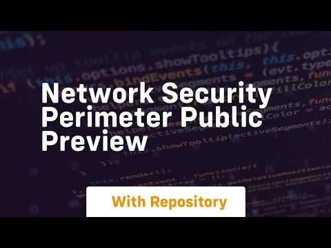 Network security perimeter public preview