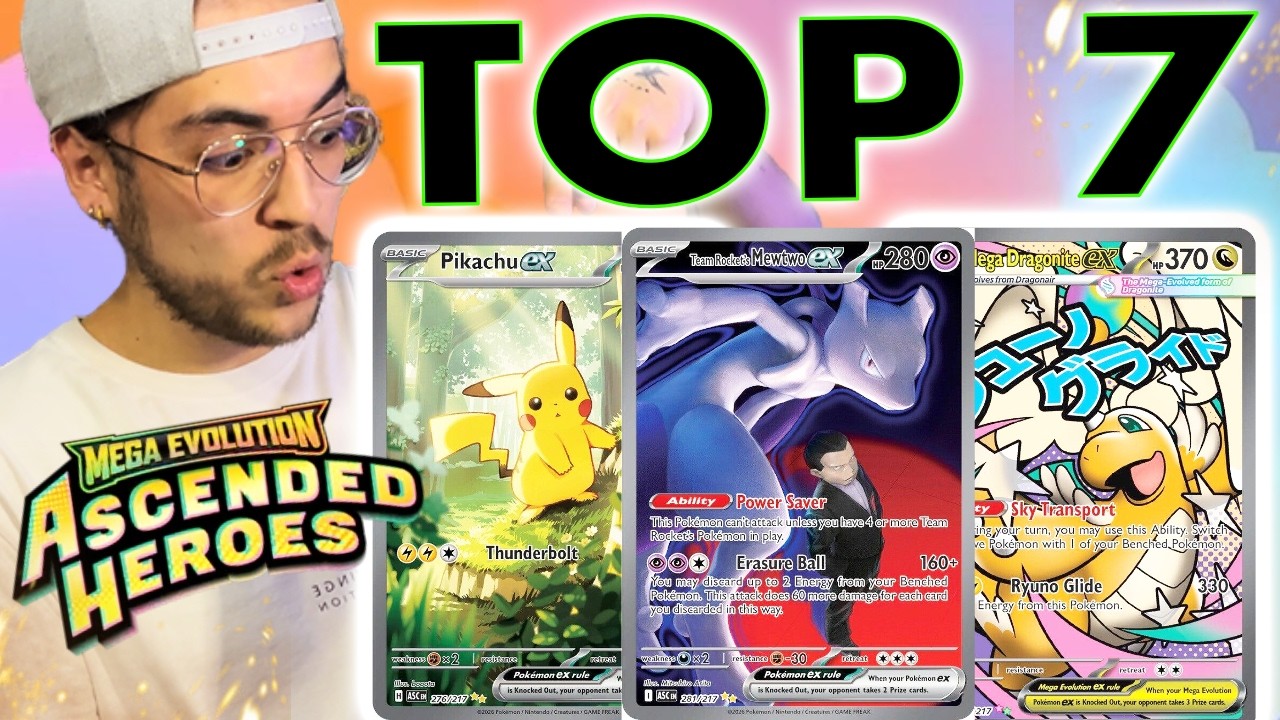 Las MEJORES CARTAS de Pokémon ASCENDED HEROES