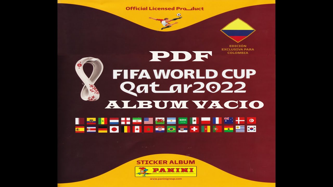 DESCARGA AQUÍ ALBUM DE FUTBOL DEL MUNDIAL QATAR 2022 (VACIO) EN PDF