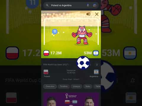 Google MINI CUP game | 39 Points Challenge #qatarworldcup