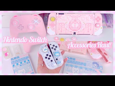 NEW Nintendo Switch / OLED Accessories Haul | Geekshare