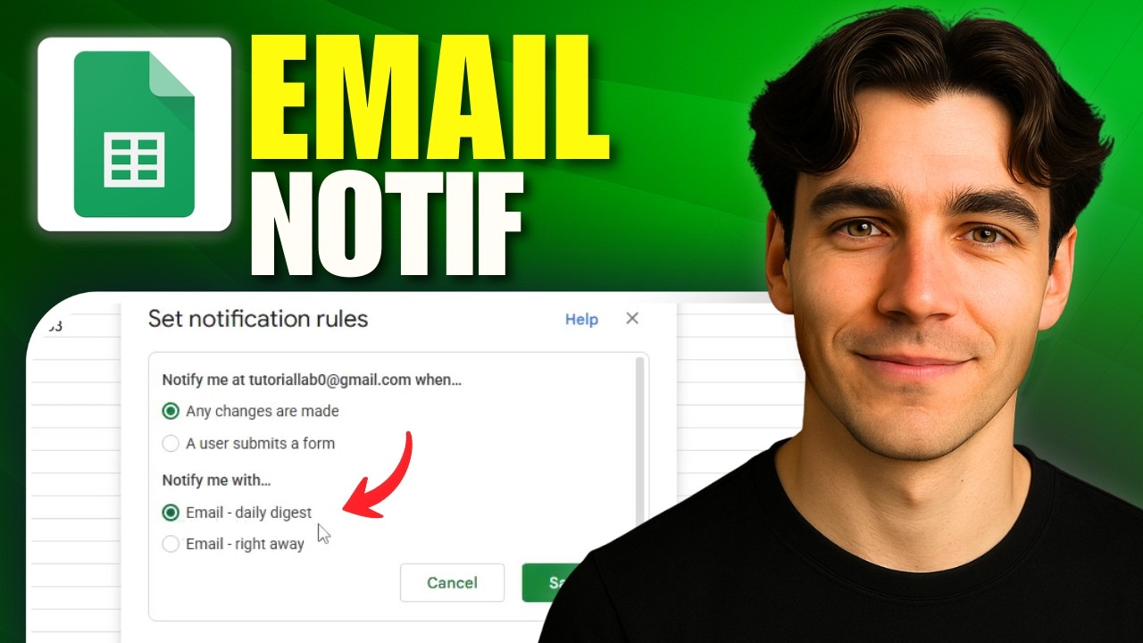 How To Use Email Notifications In Google Sheets (Tutorial 2026)