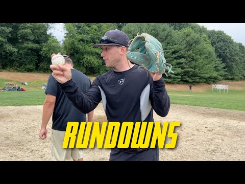How To Complete A Baseball Rundown