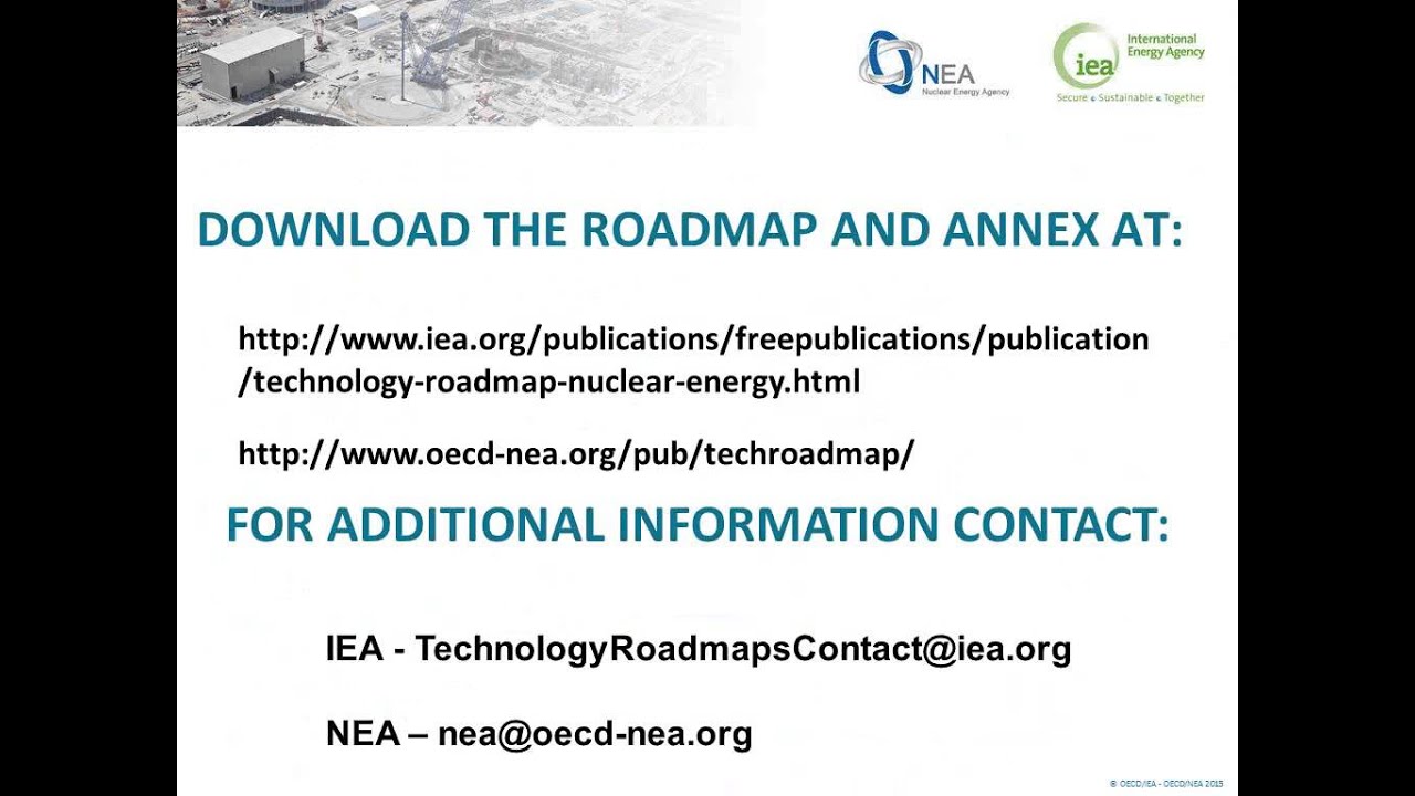 Webinar on nuclear energy technology roadmap, 29 January 2015