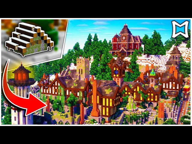 Mr Mirror's Abandoned Village Transformation (YouTube Map) Minecraft Map
