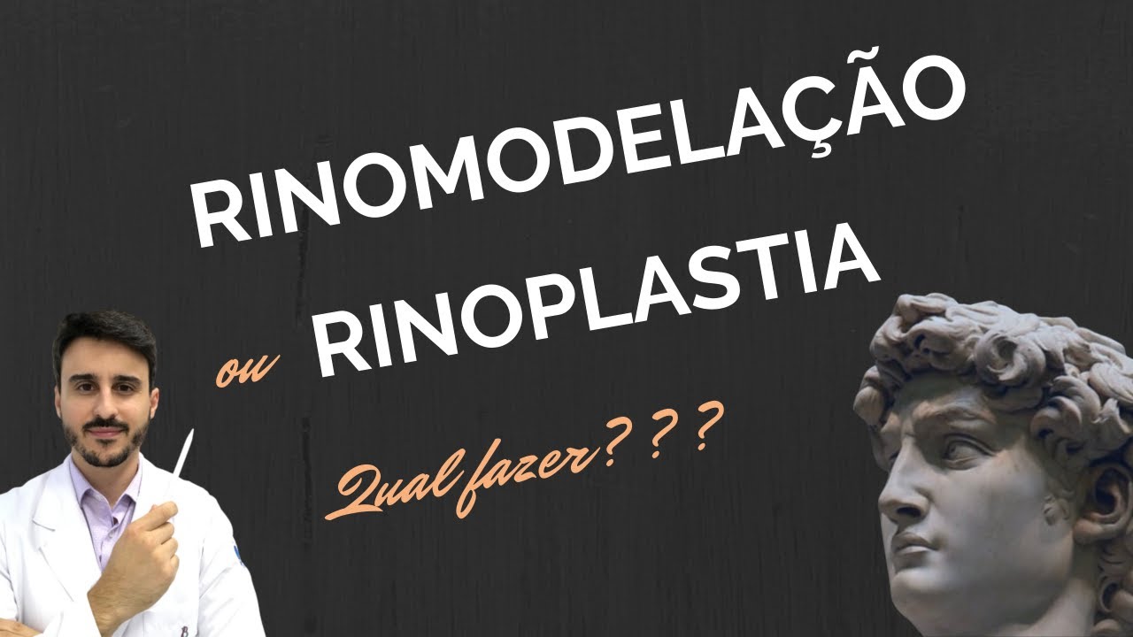 RINOMODELAÇÃO ou RINOPLASTIA - Qual fazer???