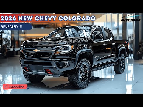 New 2026 Chevrolet Colorado – The Midsize Truck Reimagined.!!