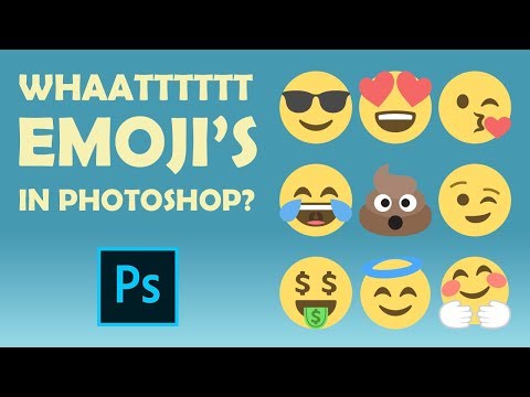 Emojis in Adobe Photoshop CC and Bonus Tips!