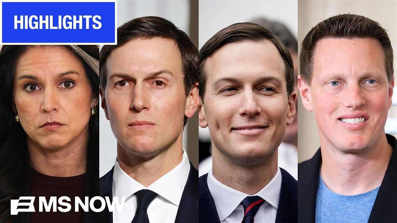 Kushner SHADOW: From fundraising grift to whistleblower complaint | MS NOW highlights