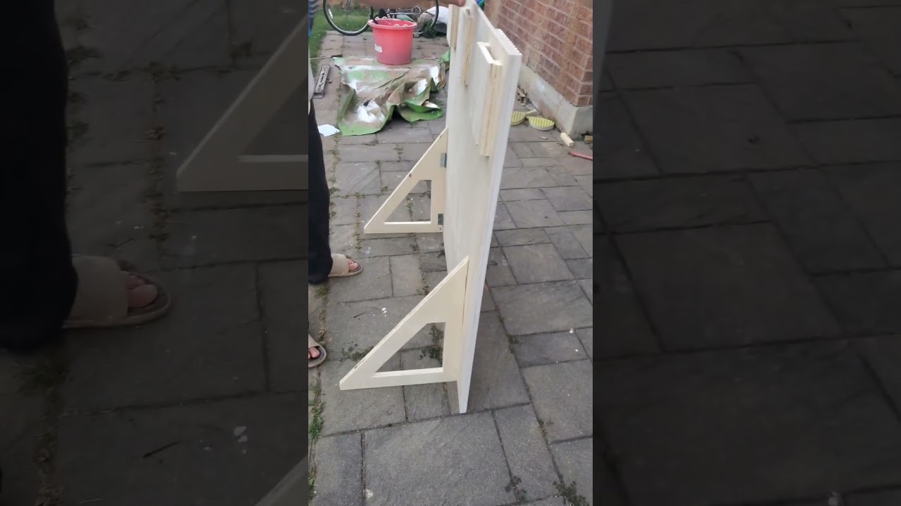 Backdrop easy to install #wood #woodworking #CNC #backdrop