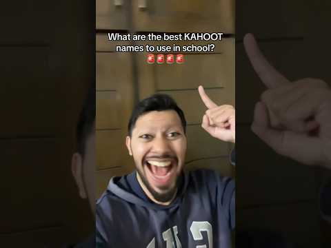 Best Kahoot names to use 😂💯