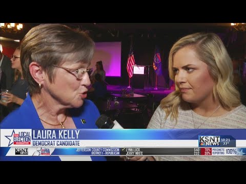 Senator Laura Kelly Win
