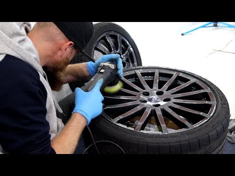 Focus RS Wheels Get Polished and Ceramic Coated!