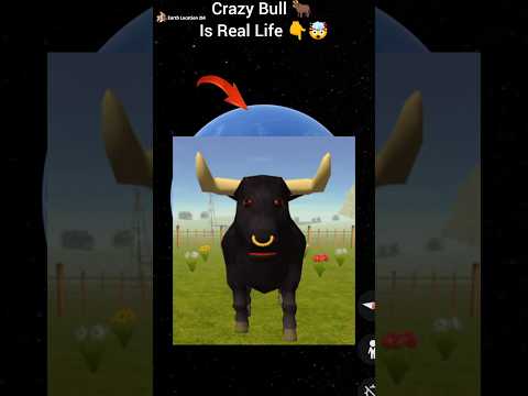 Crazy Bull 🐂🤯👇 on google map and google earth 🌎 #earthlocation2m #short