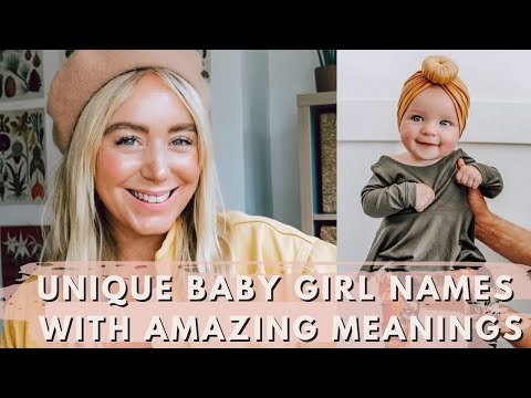 Rare, Unique Baby Girl Names With Insanely Beautiful Meanings! SJ STRUM Baby Name Expert