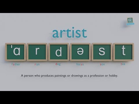 How to pronounce artist ?