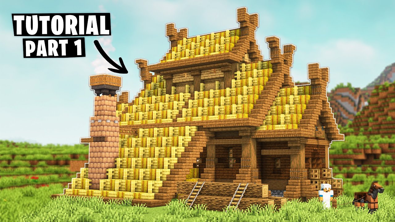 Minecraft: How to Build a Viking House - Tutorial [Part 1/2 ...