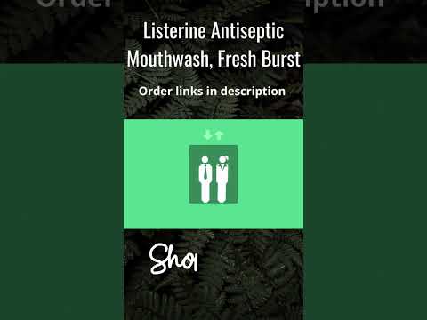 Listerine Antiseptic Mouthwash, Fresh Burst
