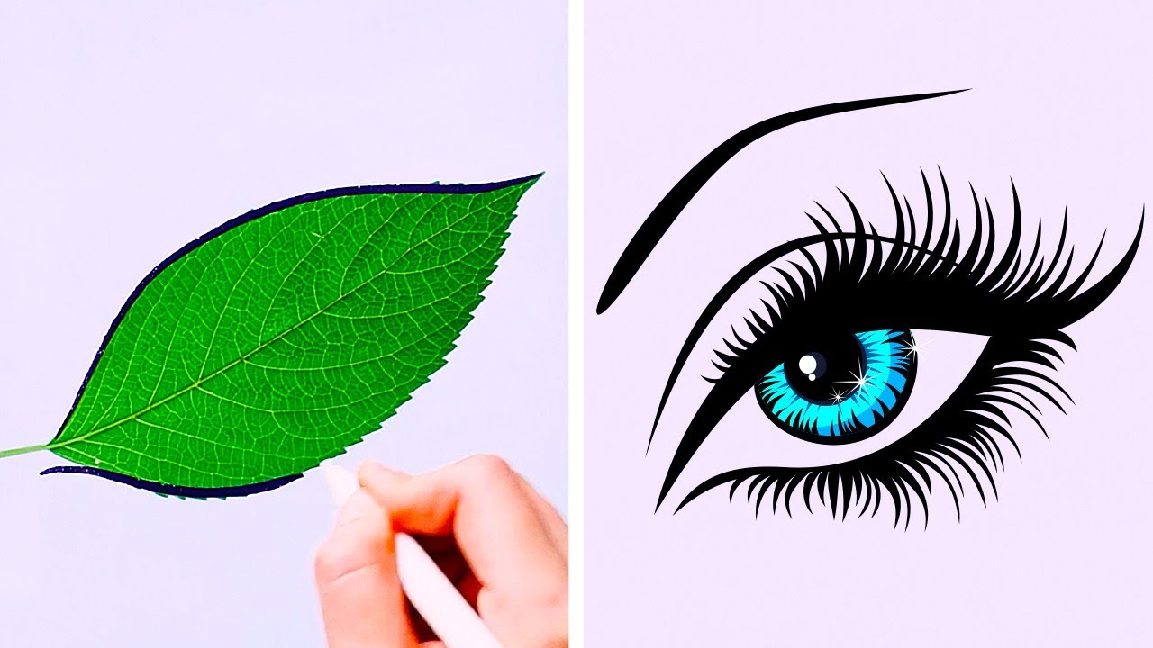 27 COOL AND SIMPLE DRAWING TRICKS