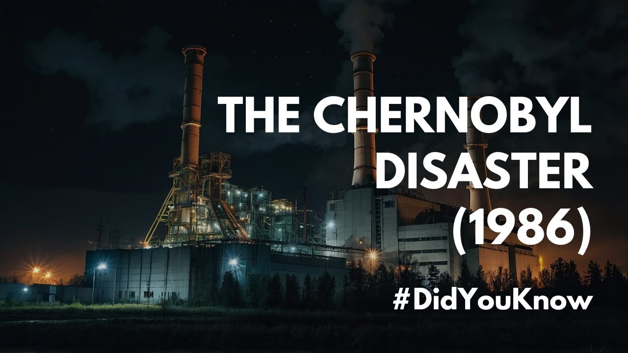 The Chernobyl Disaster: Unveiling the Tragic 1986 Nuclear Catastrophe #DidYouKnow