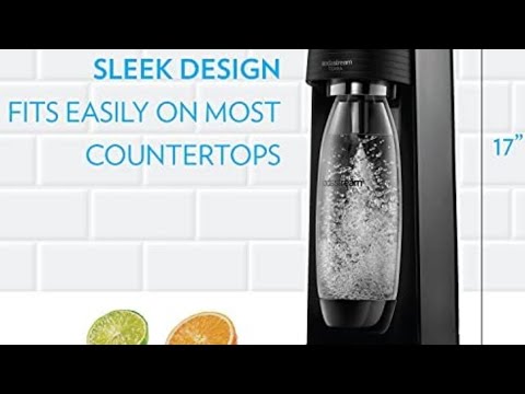 SodaStream Terra Sparkling Water Maker Bundle (Black) and Bubly Drops Flavors-Review #Short