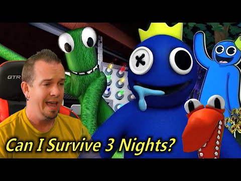 Can I Survive 3 Nights on Rainbow Friends with Help from Trinity and Madison in Roblox?!?!