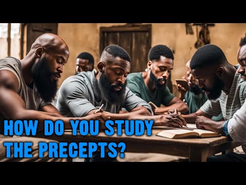 How Do you Study Precepts? - Israelite Teaching