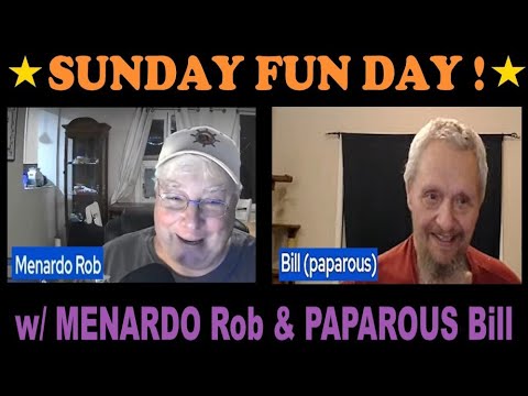 SUNDAY FUN DAY w/ MENARDO Rob & PAPAROUS Bill! Let's have some FUN! Home of the FREE Duck Races!