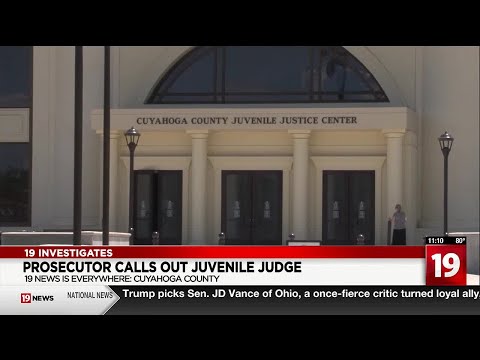 Cuyahoga County Prosecutor calls out juvenile court judge on light sentence for violent offender