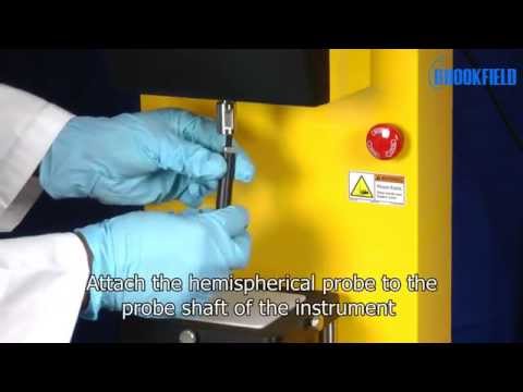 Measuring Firmness of Moisturising Cream Brookfield Labs