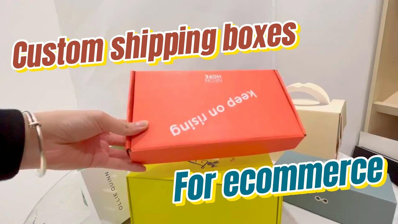 Custom shipping boxes for ecommerce