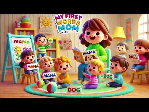 πΆπ¬ "My First Words with Mom" is a heartwarming rhyme where | Nursery Rhymes & Kids Songs