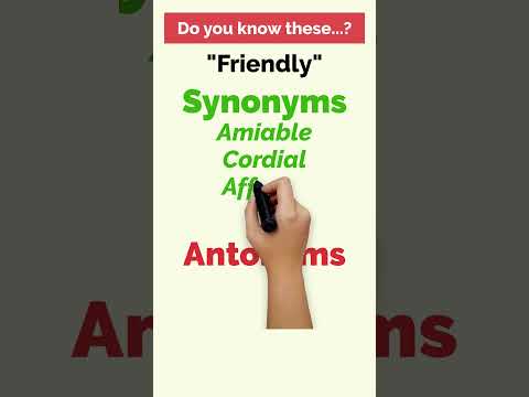 Common English Synonyms and Antonyms = 🚫 #basicenglishquiz